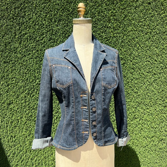 bebe | Jackets & Coats | Y2k Bebe Denim Jacket | Poshmark